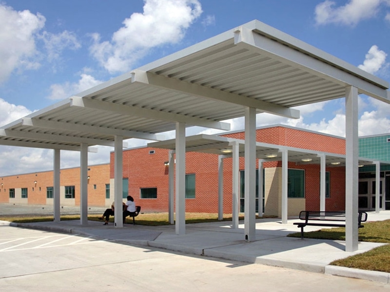 Gallery Drop-Off Canopies | AVAdek