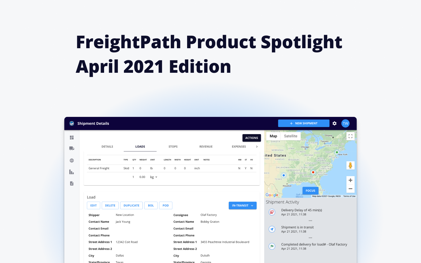FreightPath | Events | FreightPath Product Spotlight - April 2021