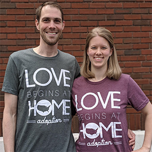 T-shirts for Adoption and Foster Care Families