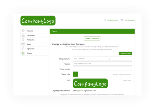 How e-signing works | SignRequest