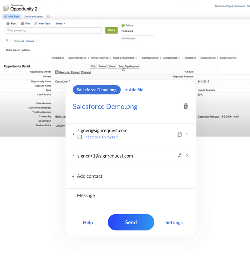 How e-signing works | SignRequest