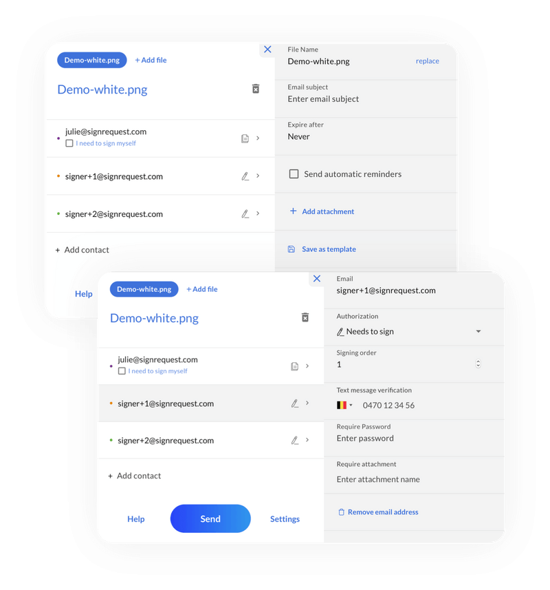How e-signing works | SignRequest