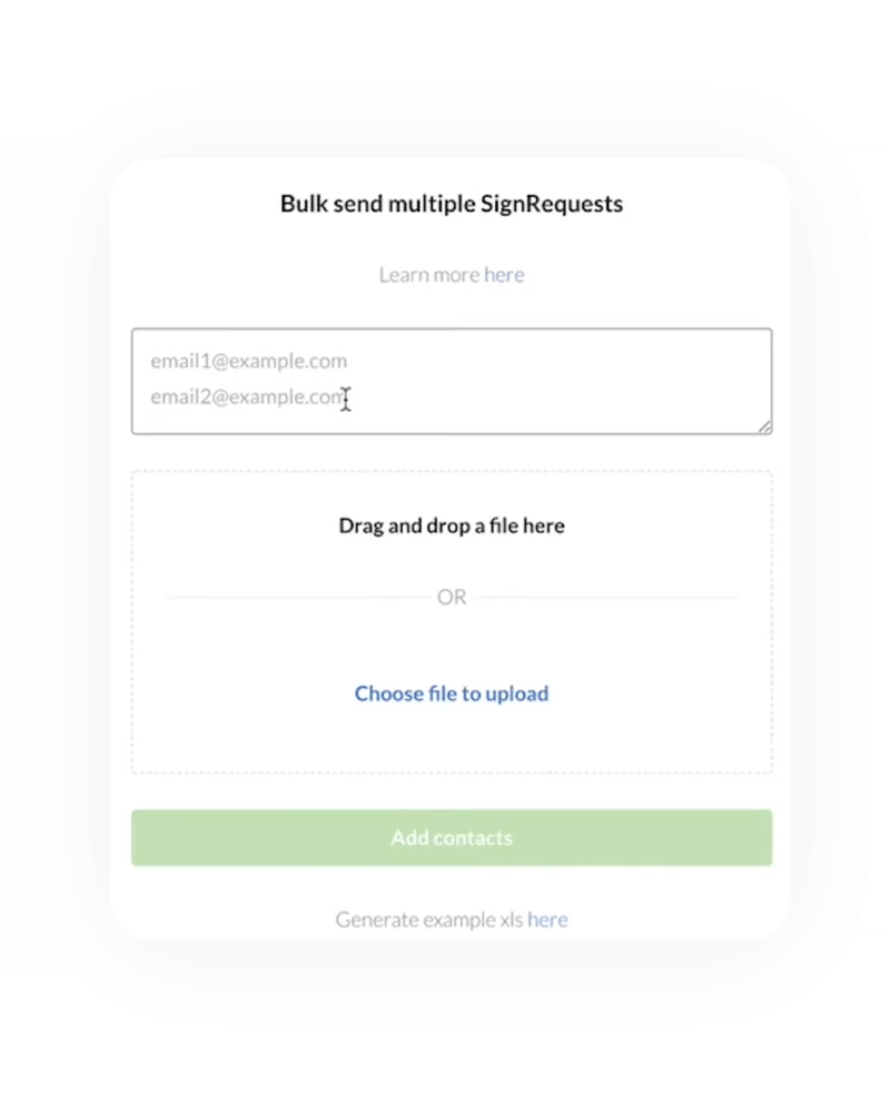 How e-signing works | SignRequest