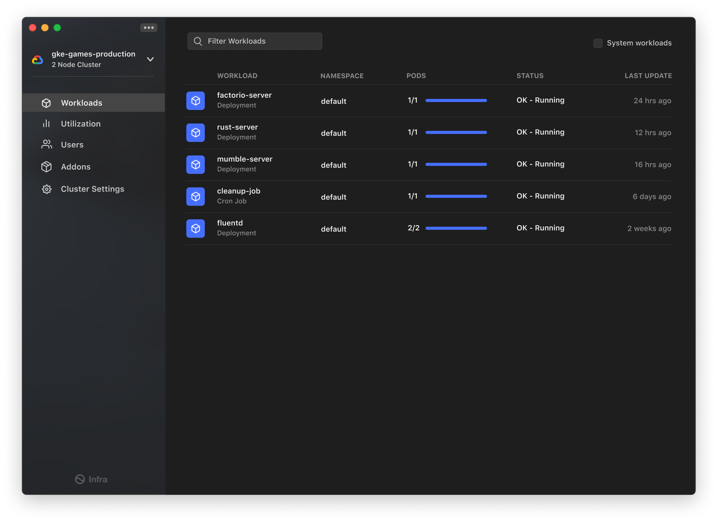 Infra - Solve Kubernetes problems, faster.
