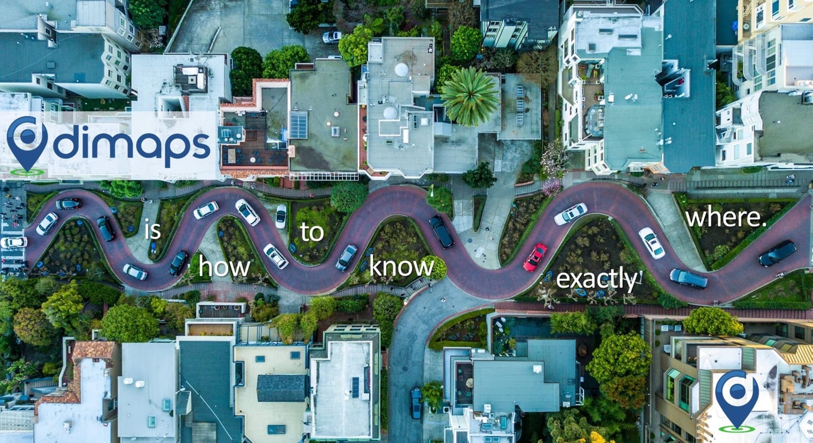 Dimaps is how to know exactly where for home delivery