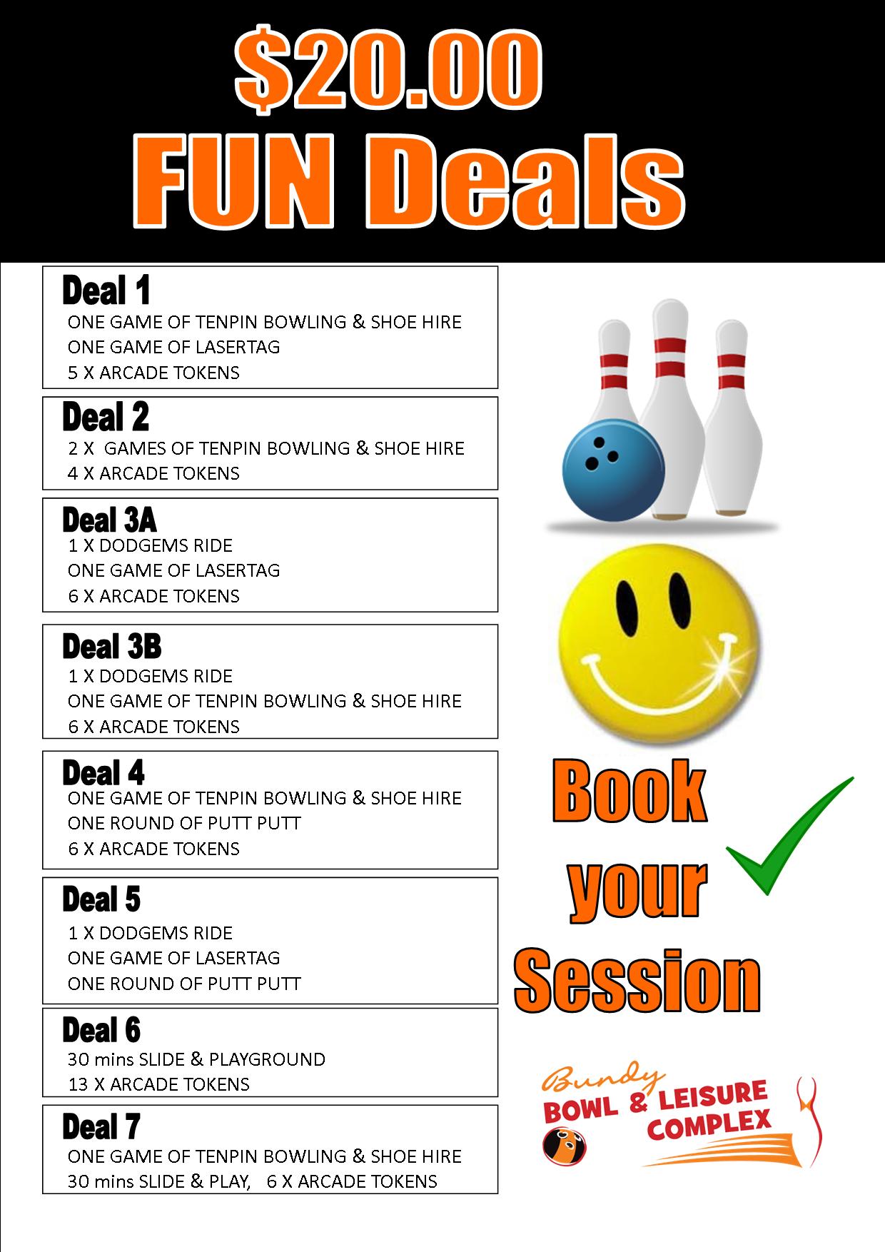 What's On - Bundy Bowl & Leisure Complex