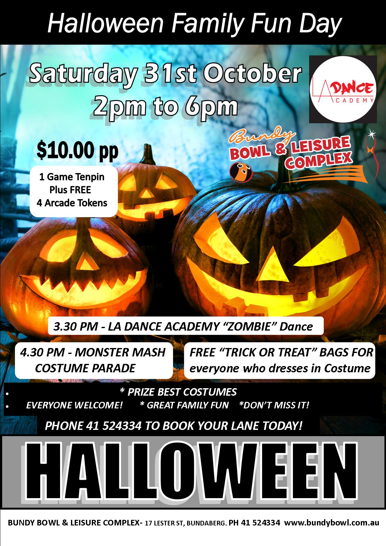 What's On - Bundy Bowl & Leisure Complex