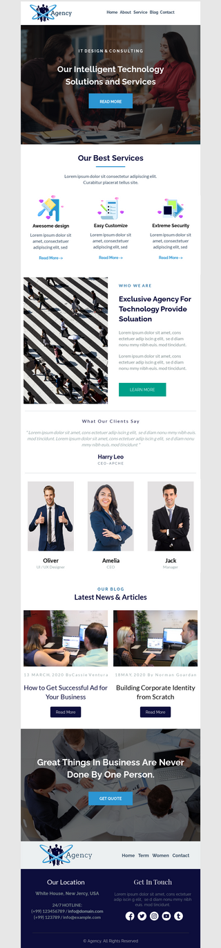 Annual Review Email Template | Unlayer