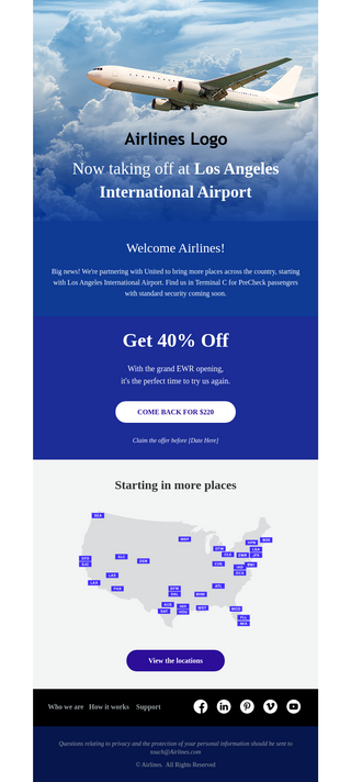 Hotel Advance Booking Email Template | Unlayer