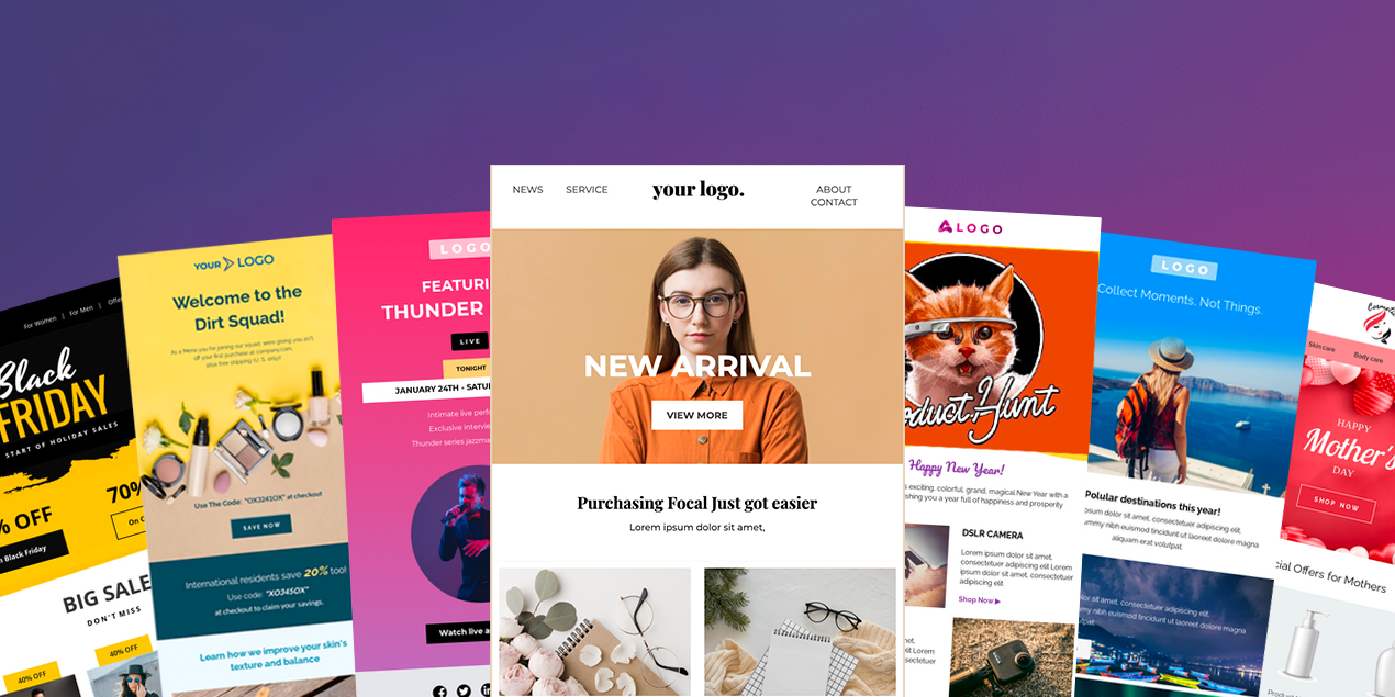 Free Mailchimp Templates 2021 45 Best Mailchimp Email Templates Used 