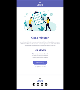 Prize Winner Announcement Email Template | Unlayer