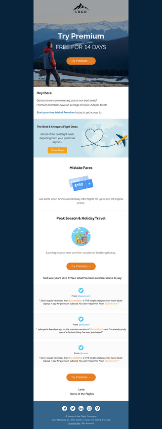 Hotel Reservation Email Template | Unlayer
