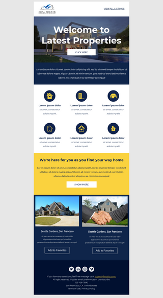 Free Email Templates for Notification | Unlayer