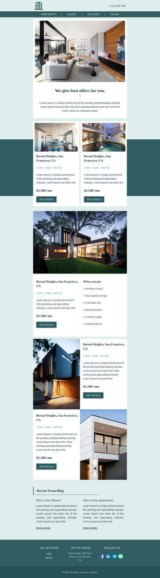 Fitness Email Template | Unlayer