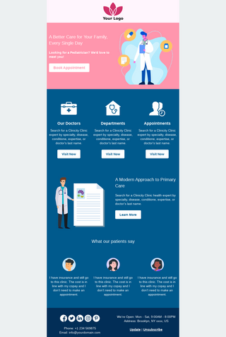 Technology Email Template | Unlayer