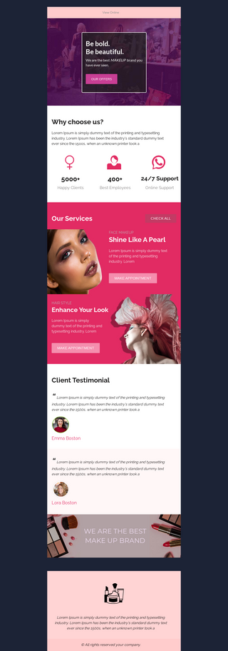 Case Study Email Template | Unlayer
