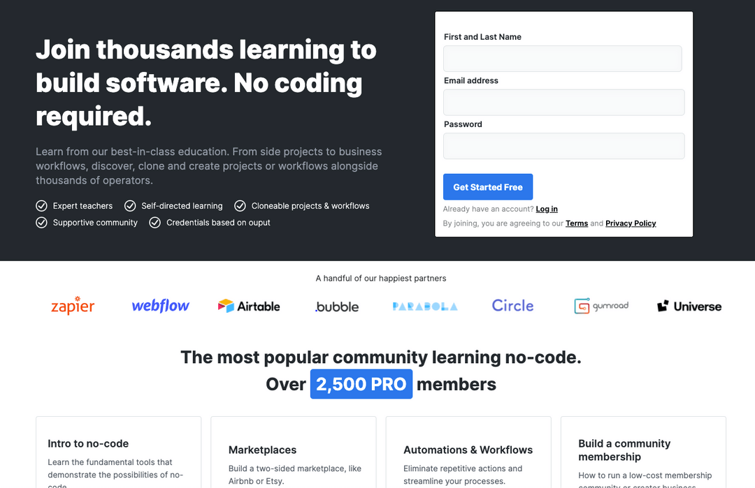34 Best No Code Tools for 2023 (Free & Paid)