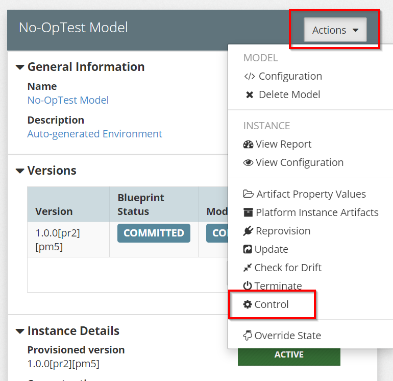 Myst for Oracle DevOps - Help Center - How to compare Platform Blueprints / Platform Models