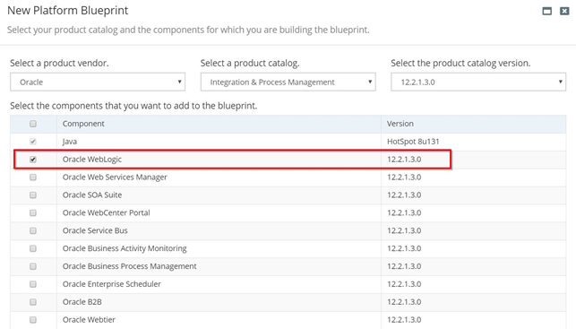 Myst for Oracle DevOps - Help Center - How to create a Vanilla Weblogic ...