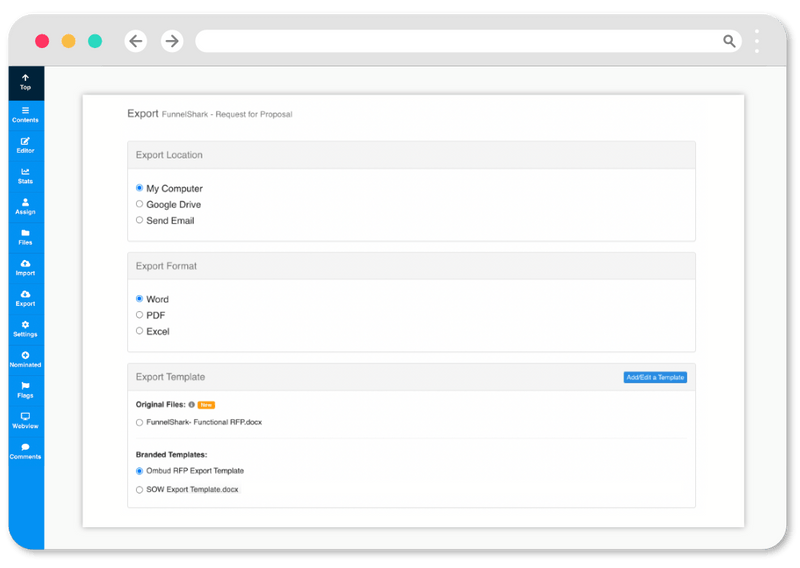 Automate RFP Responses | Ombud