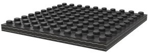 Ballast-Lok® Rubber Ballast Mats - Cold Forge Rail Products