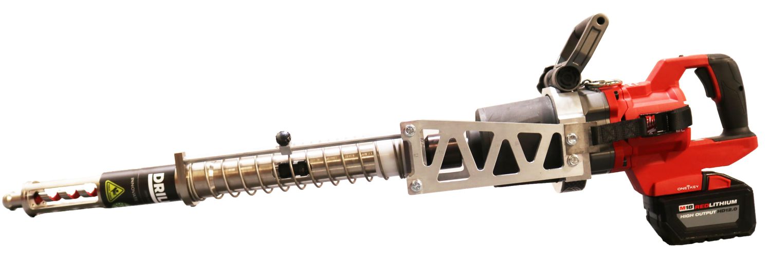 Drill-Lok-M® Battery-Operated Sleeper Drill - Cold Forge Rail Products