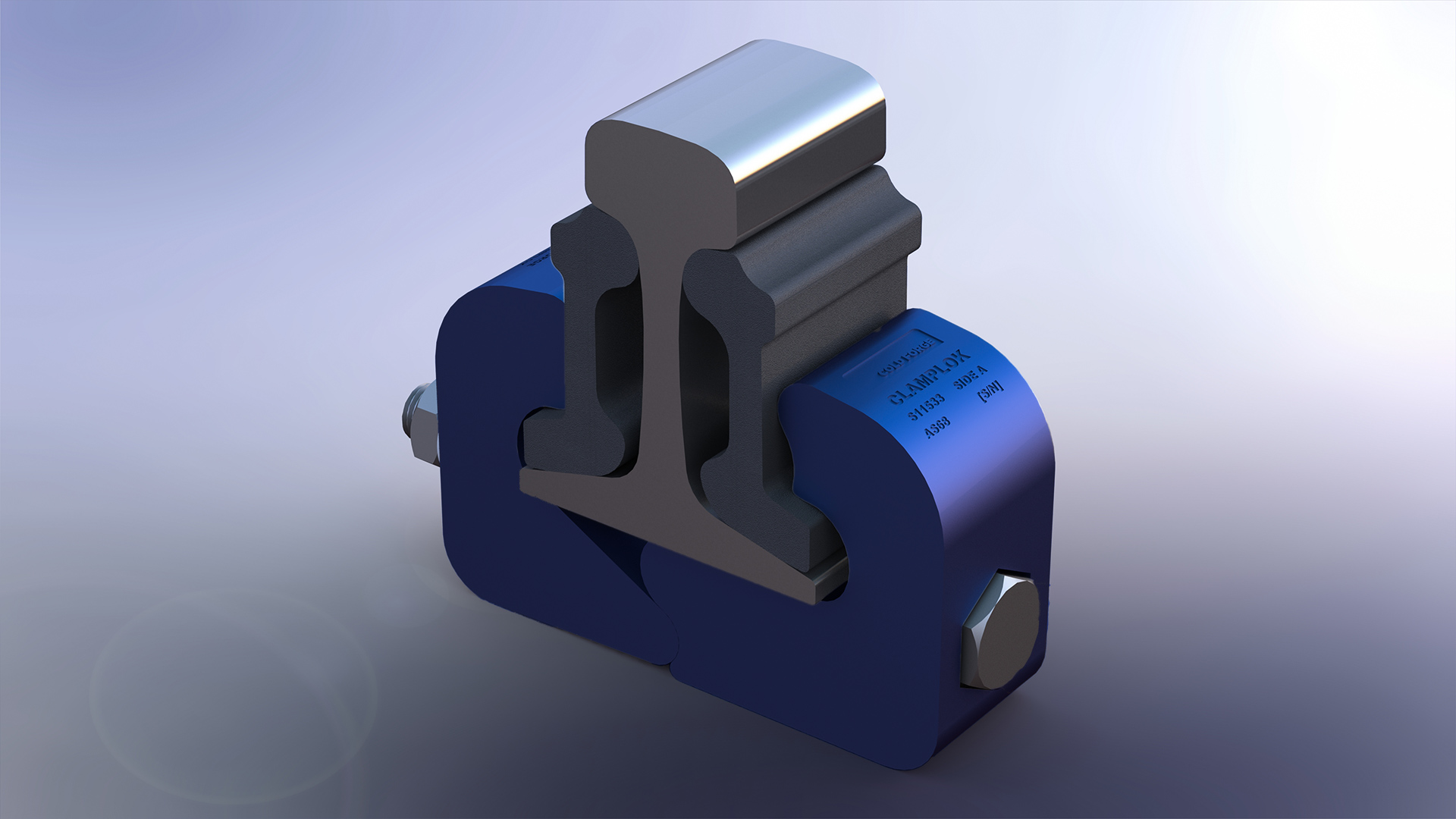 ClampLok® Rail Clamp - Cold Forge Rail Products