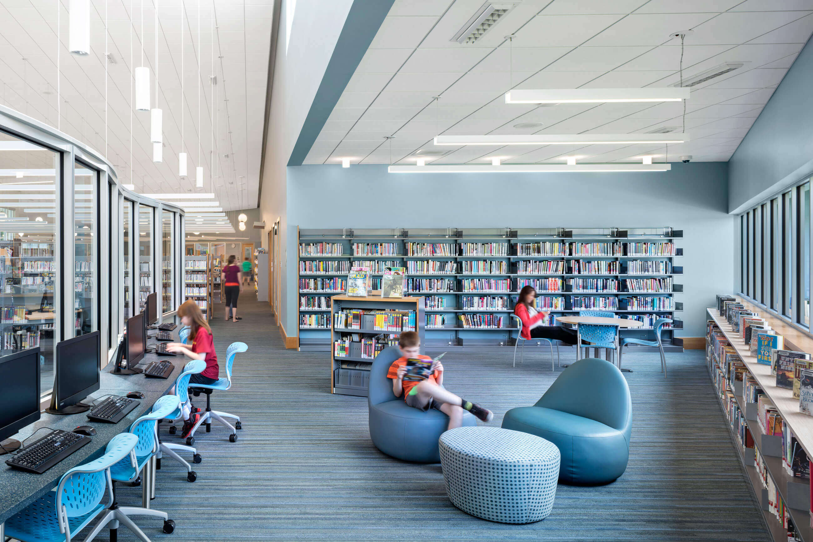 Christa McAuliffe Branch Library | Finegold Alexander Architects