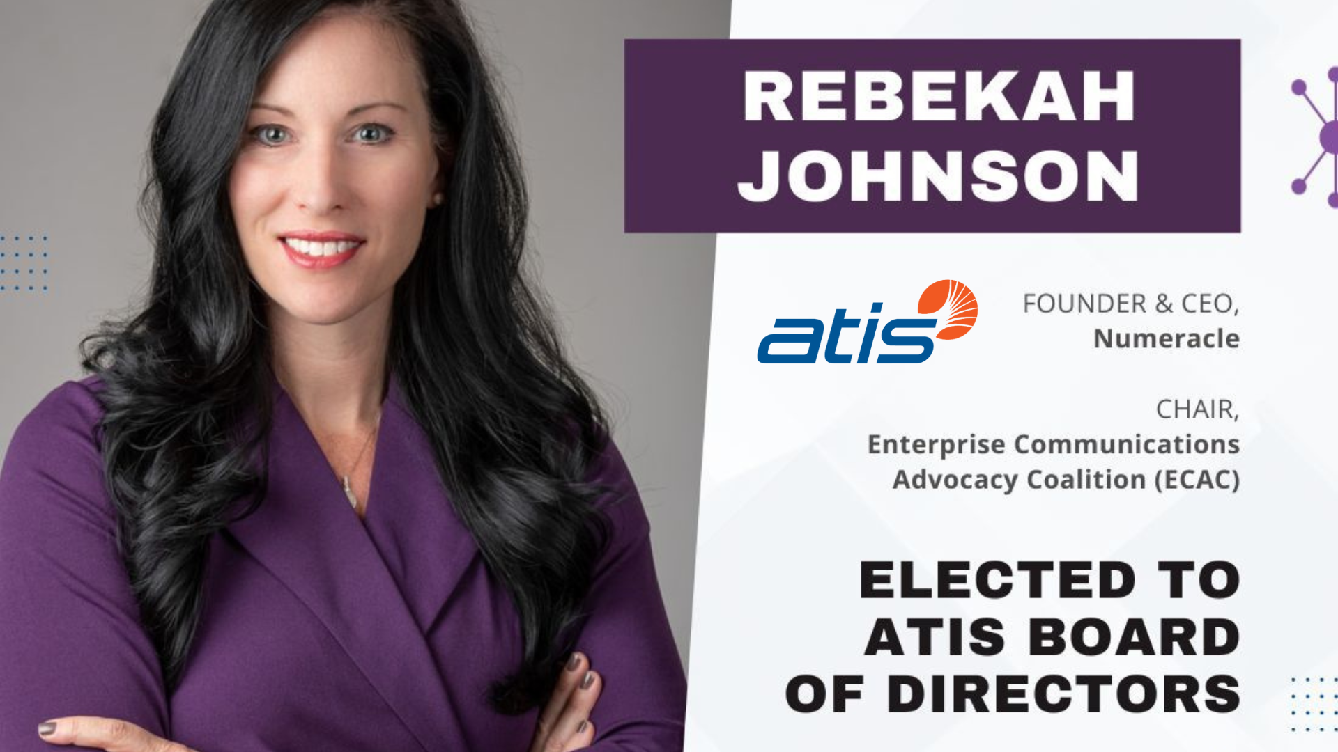 Company News - Numeracle Founder & CEO to join ATIS Board of Directors