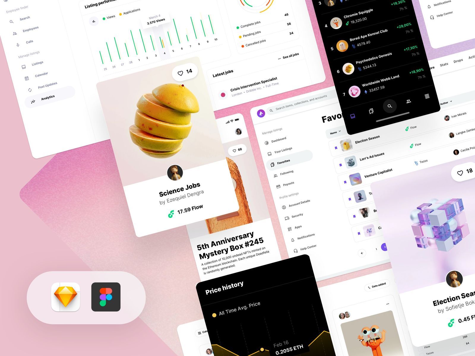 WhiteUI.Store - UI kits for Sketch, Figma, XD and Photoshop