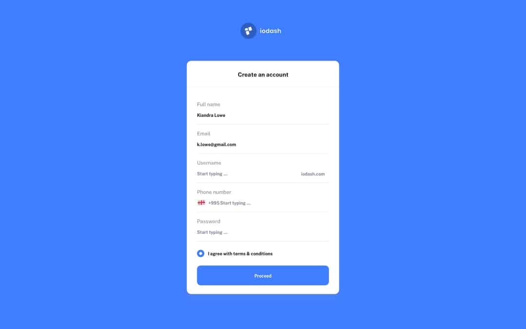 IODash Multipurpose Dashboard UI Kit - Preview All Screens