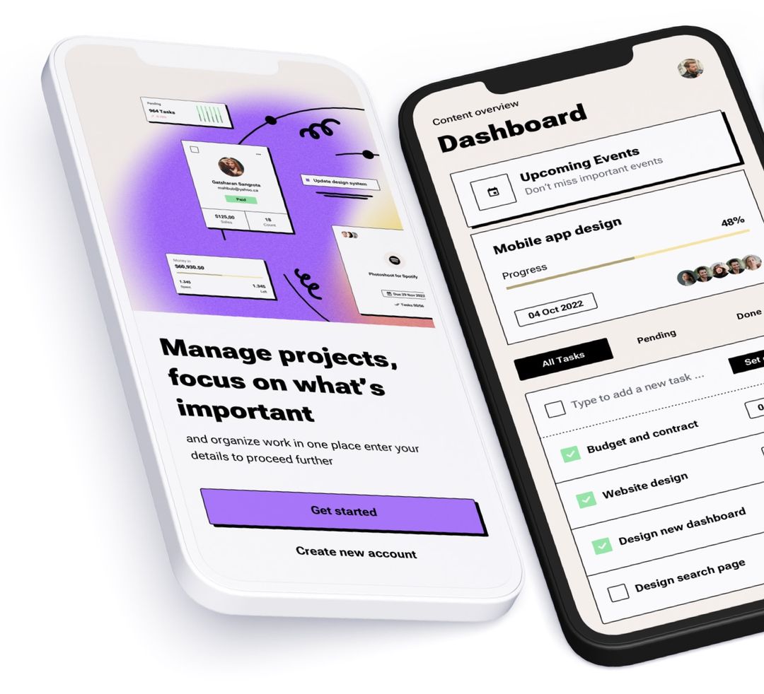 Bruddle - Neo brutalism UI kit for SaaS Dashboards