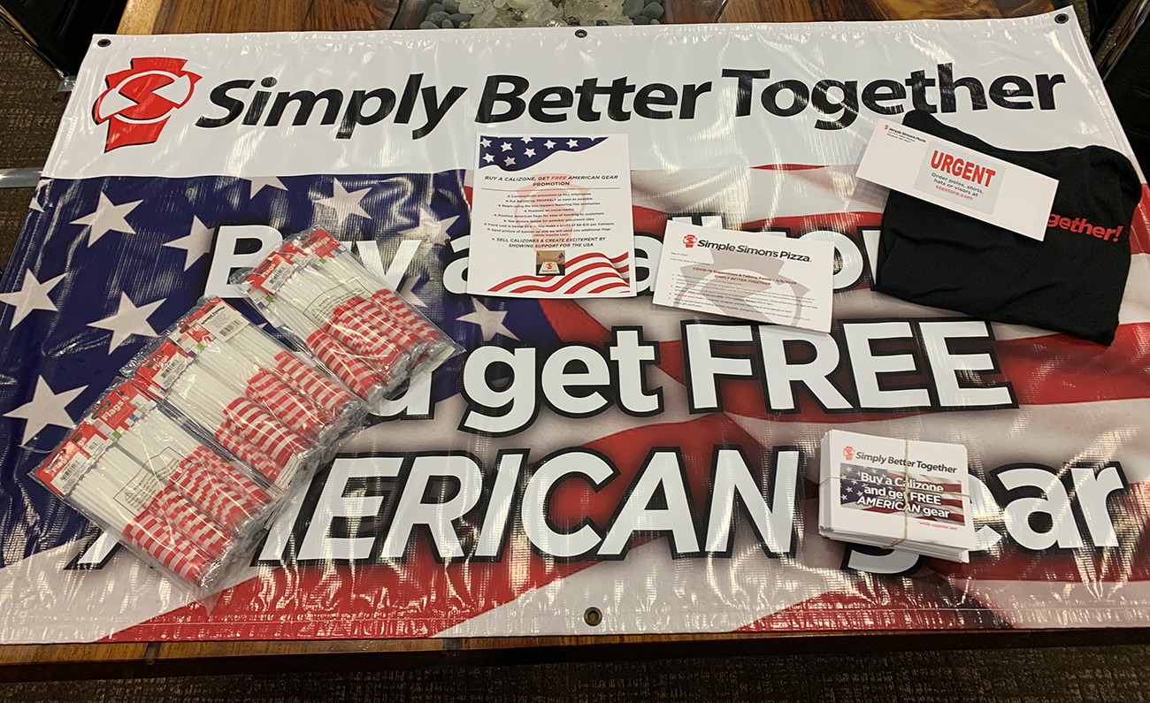 The "American Calizone" Bundle - Simple Simon’s Pizza