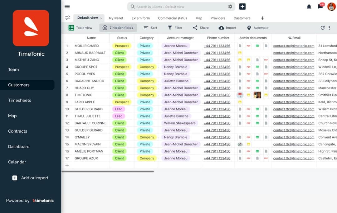 TimeTonic - One platform, infinite solutions