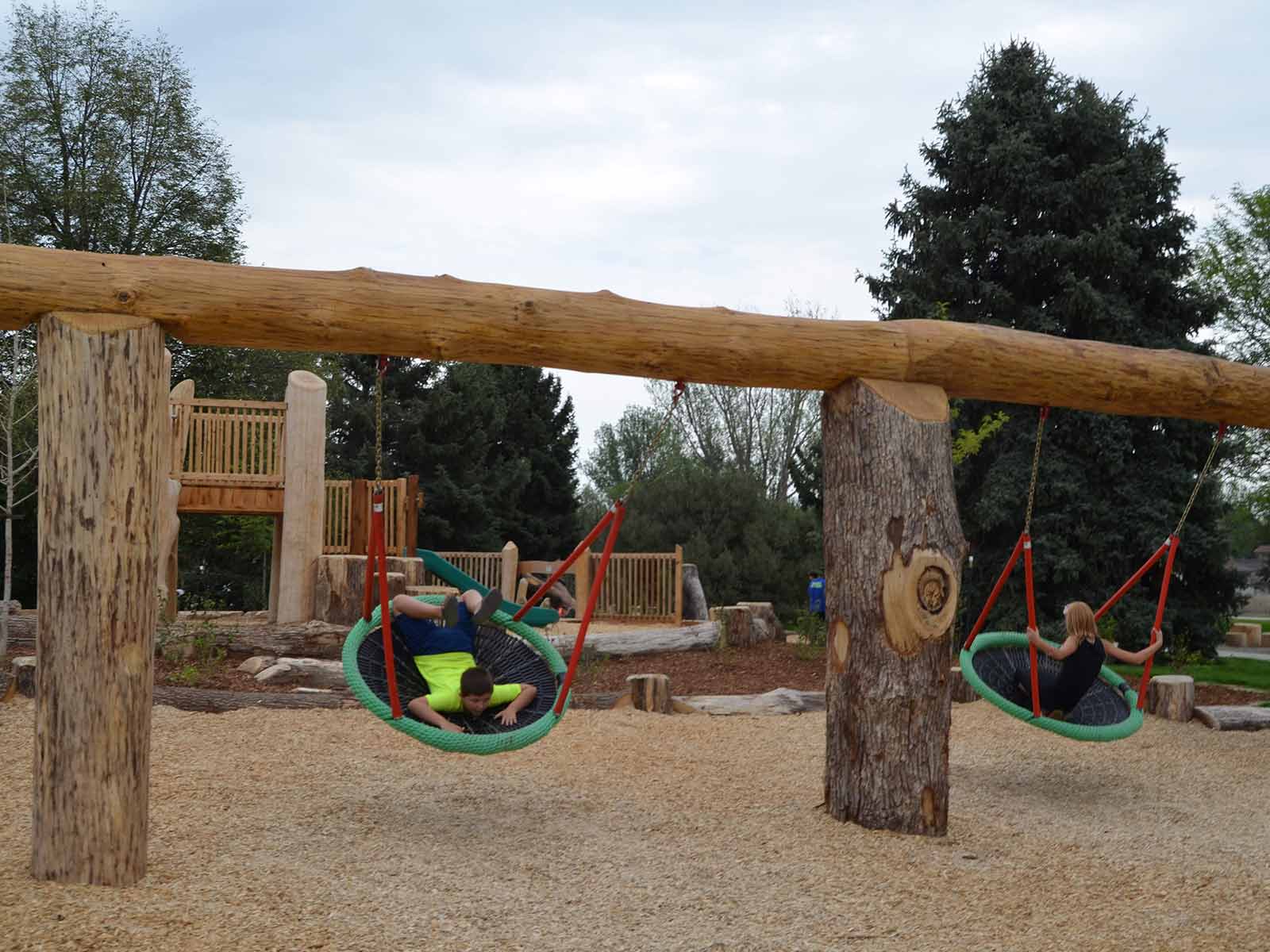 Woodbriar Park Natural Playground | Bienenstock Natural Playgrounds