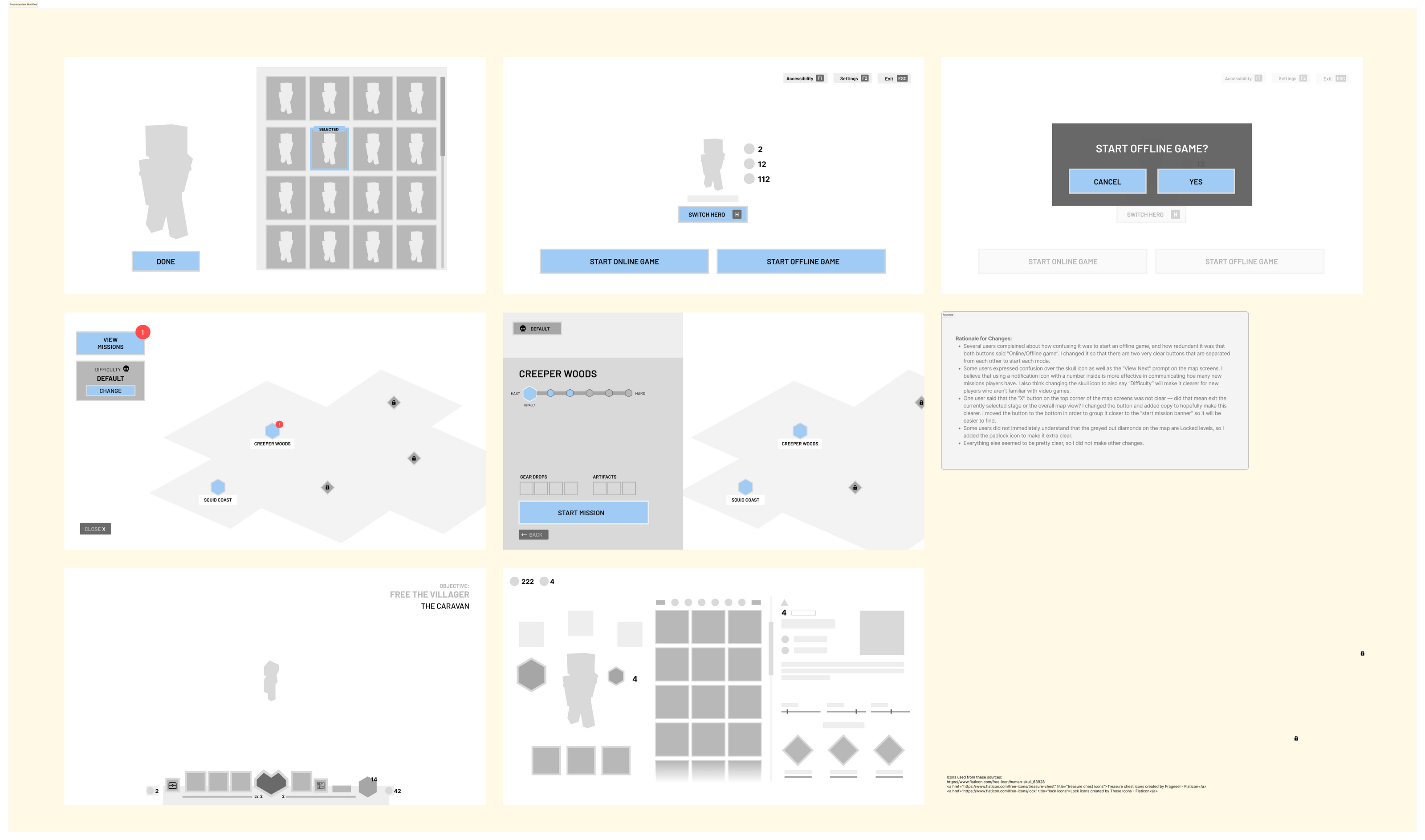 Minecraft Dungeons UX/UI Case Study