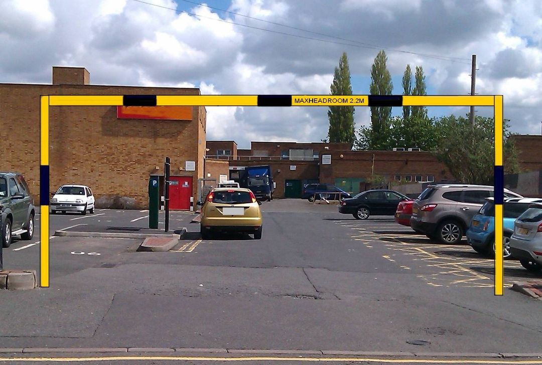 Height Restrictor Bar - Aluminium | Aremco Barriers & Bollards