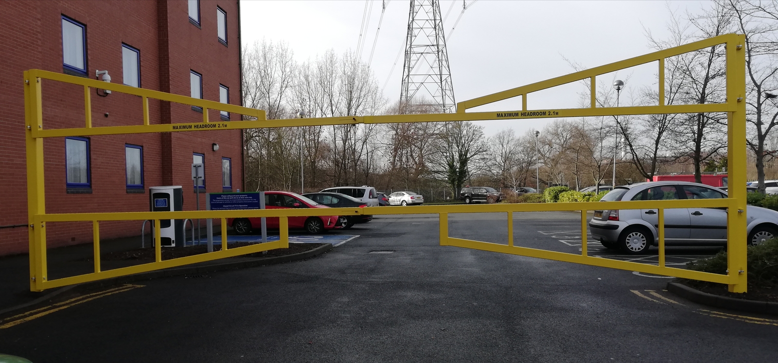 Heavy Duty Height Barrier | Aremco Barriers & Bollards