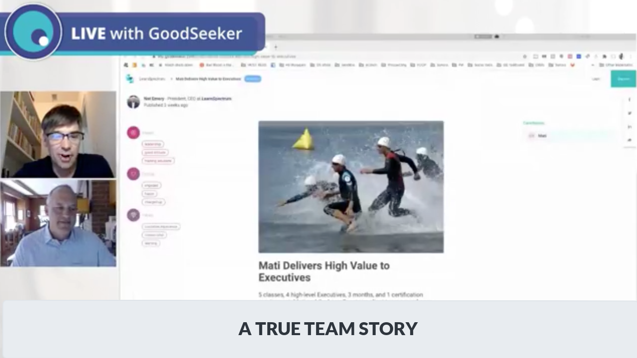 GoodSeeker Blog: Good Work Stories with LearnSpectrum CEO Nat Emery