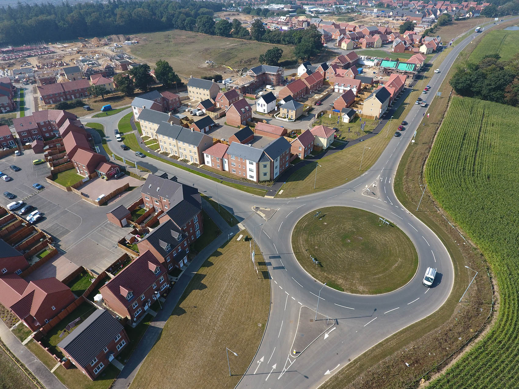 Richard Utting Associates | Sprowston, Norwich – Infrastructure for ...