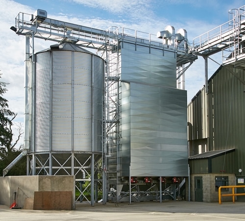 Richard Utting Associates | Two new fully automated grain store ...