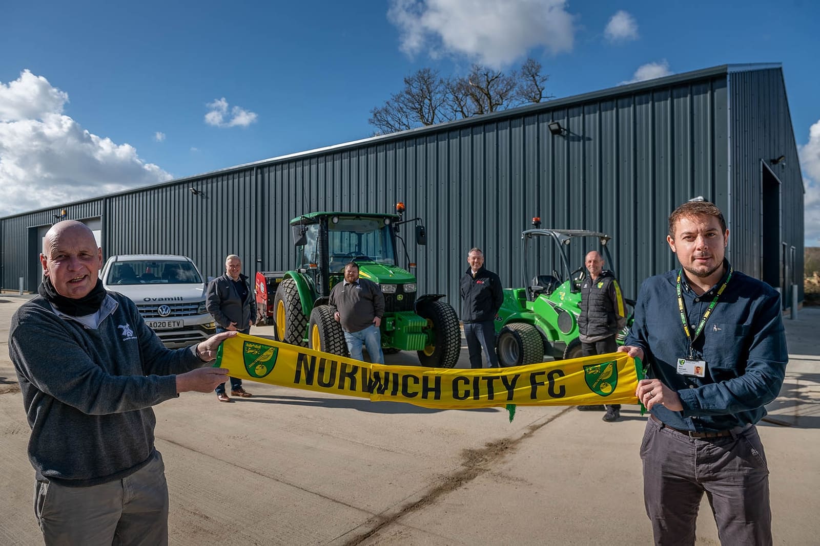 Richard Utting Associates | New Ground Staff Building, Service Yard and ...