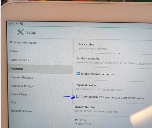 Instructions for Tethering a Clover Mini to a Clover Station