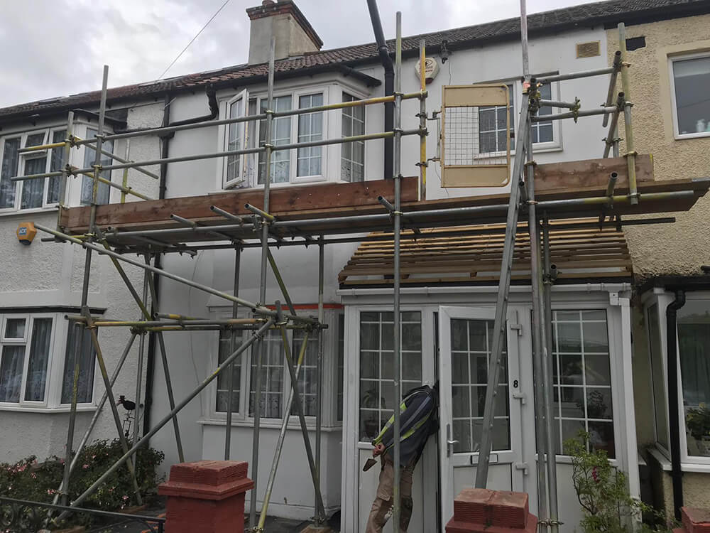 Domestic Scaffolding Services In Hampshire | Gold Scaffolding