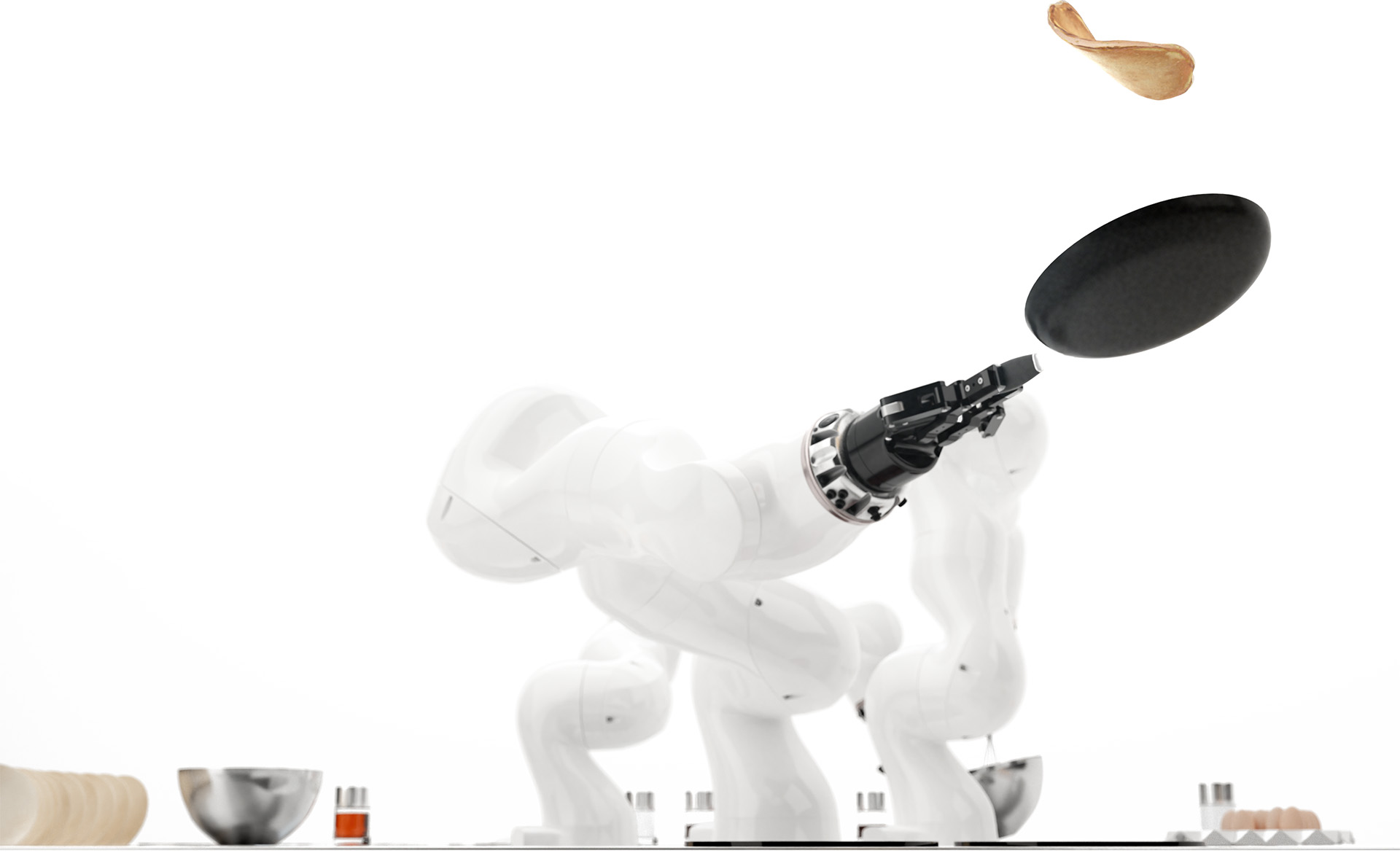 LE ROBOT CRÊPIER EN