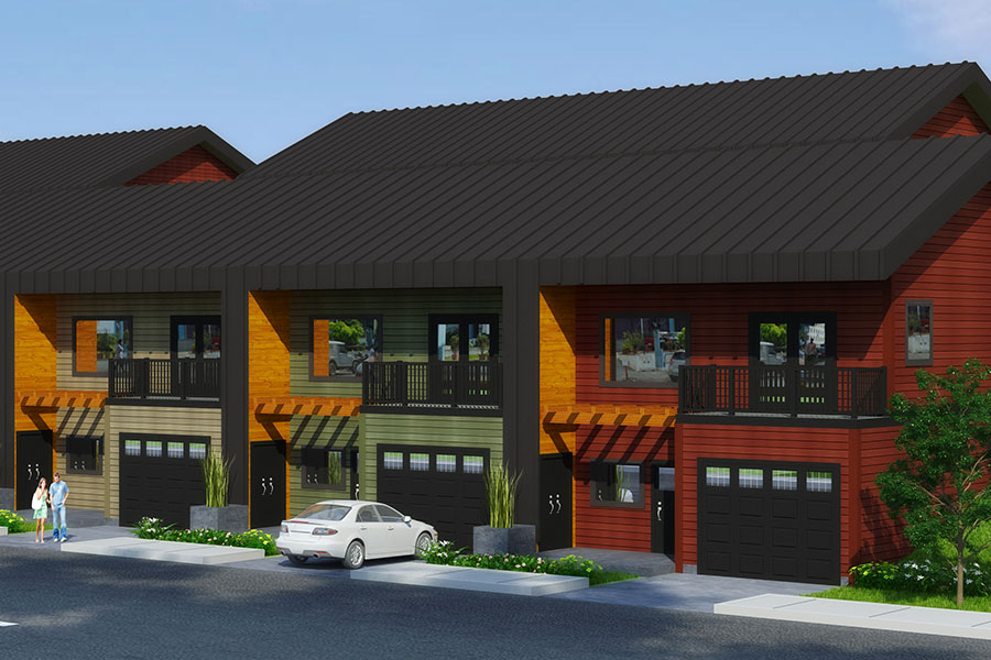 580 Mark Street Townhomes | Tyee Homes