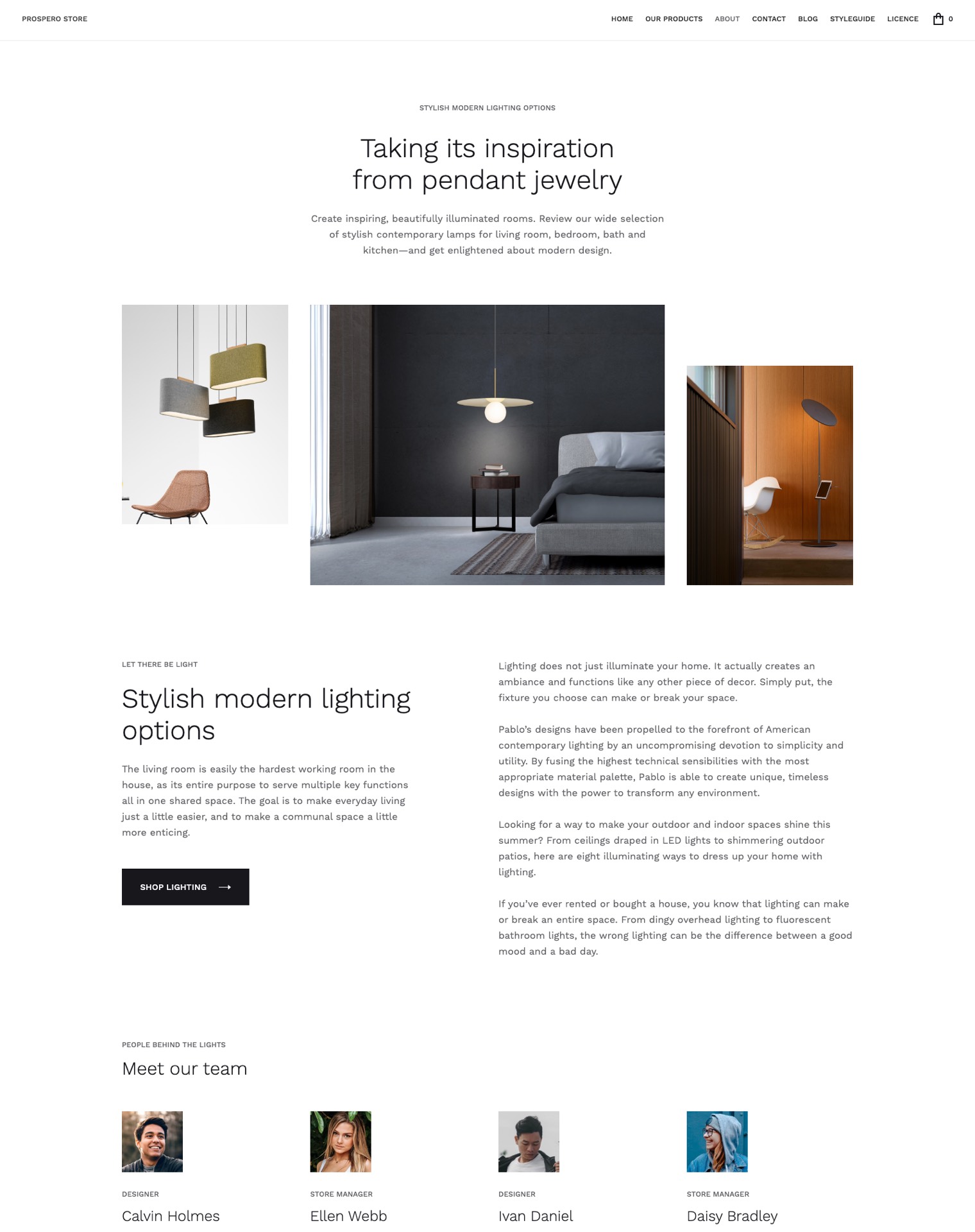 Prospero UI Kit - Webflow Ecommerce UI Kit