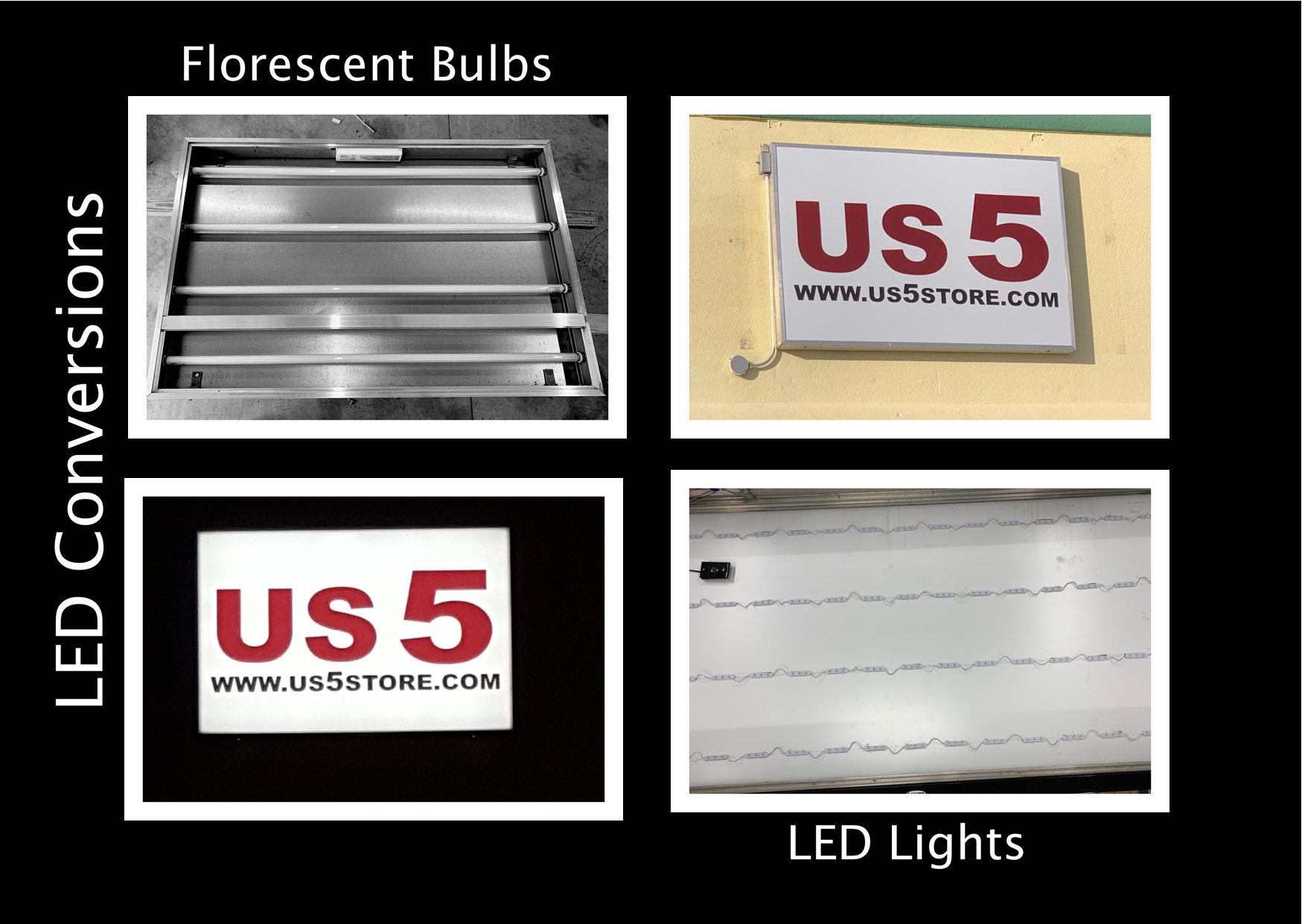 LED Conversion - Action Signs