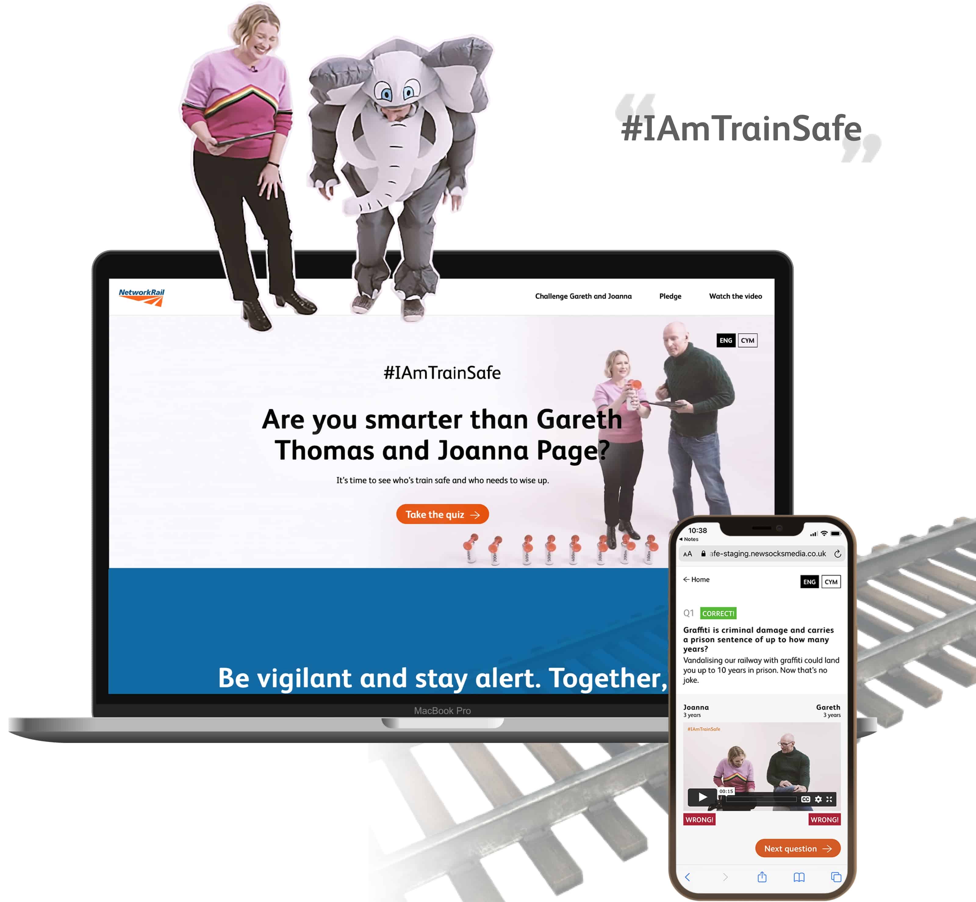 Network Rail Train Safety Campaign | New Socks Media