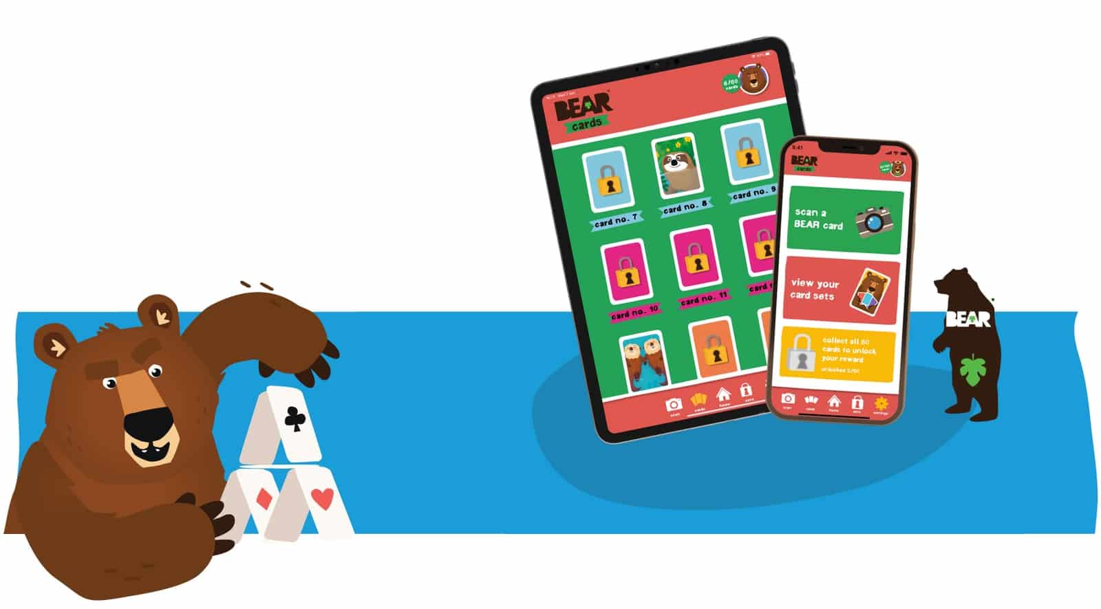Tasty BEAR cards app | New Socks Media